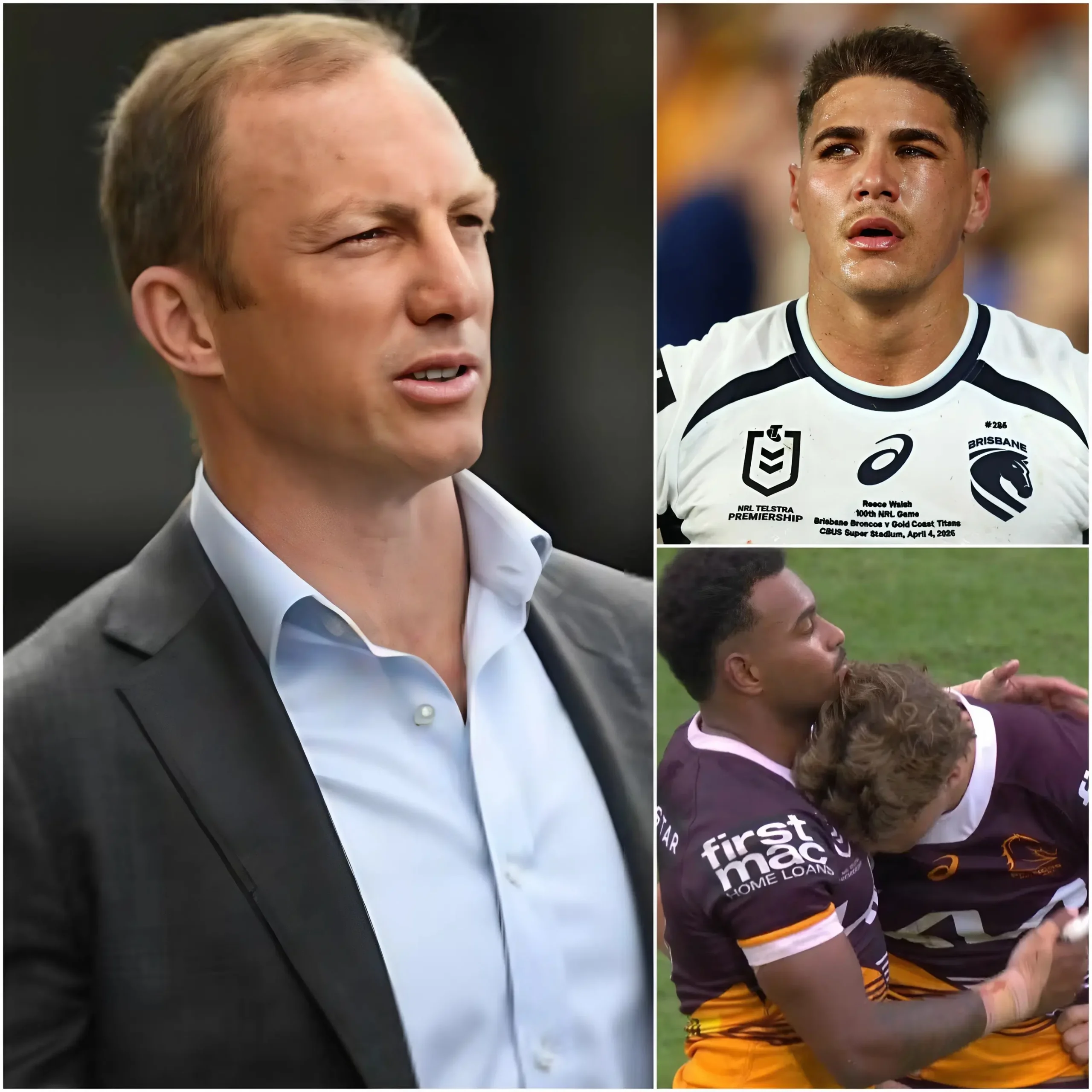 JUST 10 MINUTES AGO: Brisbane Broncos NRL legend Darren Lockyer broke ...